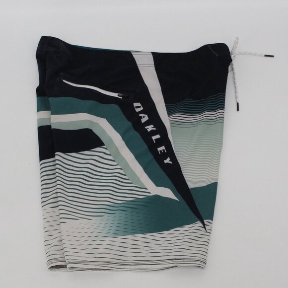 Oakley | Swim | Oakley Blue Green White Swim Board Shorts Men Size 36 ...